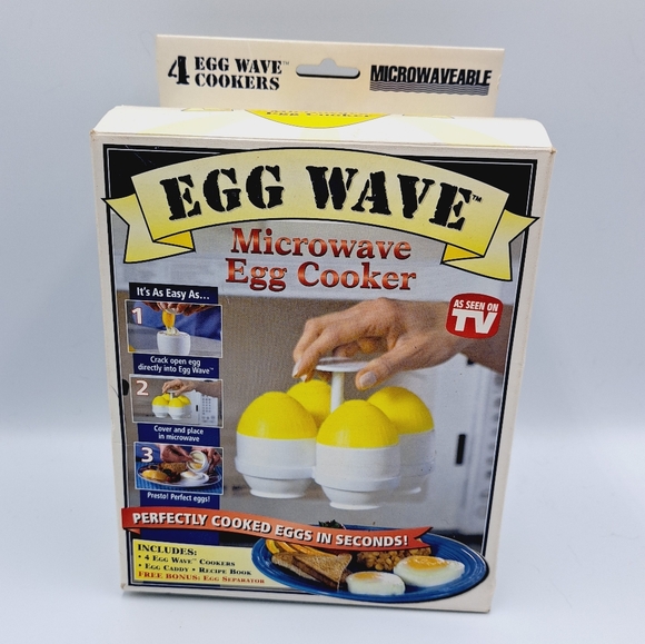 Kitchen | Egg Wave Microwave Egg Cooker As Seen On Tv | Poshmark